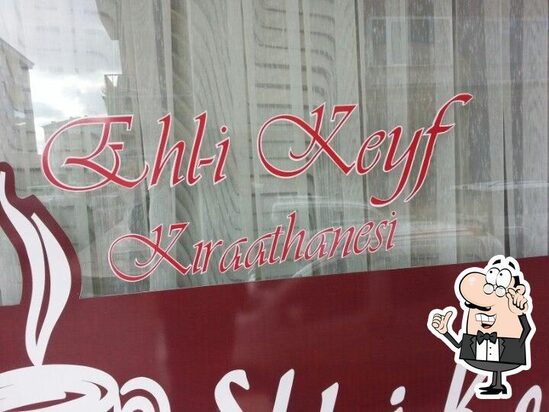 Menu at Ehl-i Keyf, Çubuk