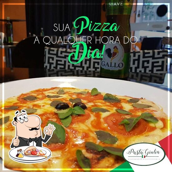 Menu em Pasta Giulia restaurante, Salvador