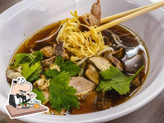 Menu at Thai Akarn Duck noodle 泰啊看卤鸭店 restaurant, Hat Yai