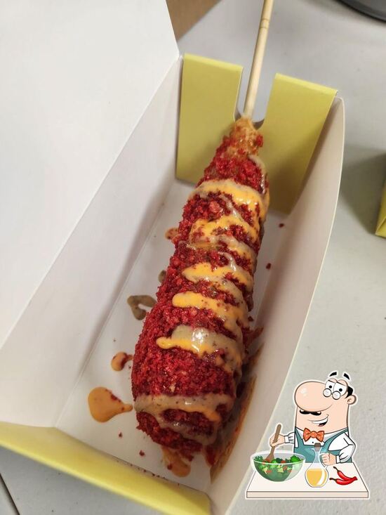 Menu at Kim’s Korean Corn Dog, New York City