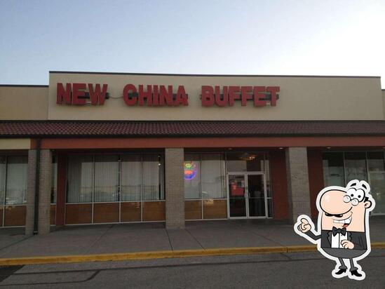 Menu at New China Super Buffet restaurant, Wichita