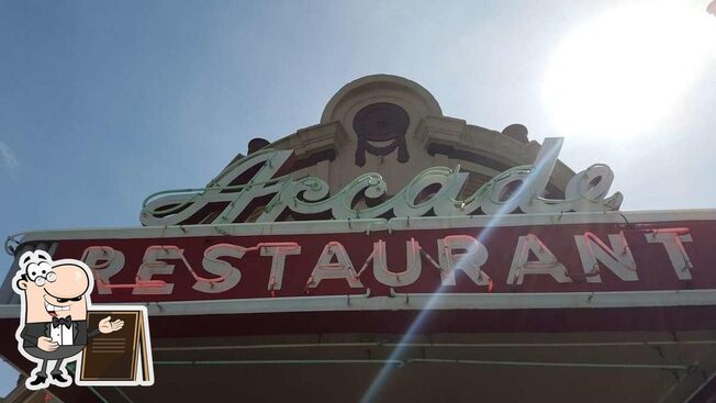 Menu at The Arcade Restaurant, Memphis