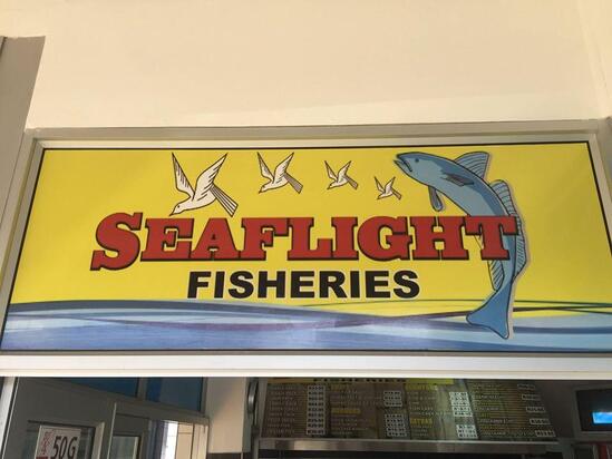 Menu at Seaflight Fisheries Port Elizabeth restaurant, Port Elizabeth ...