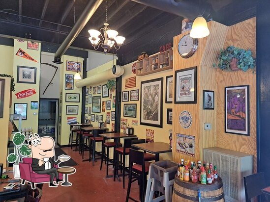 Menu at Milligan Cafe, Johnson City