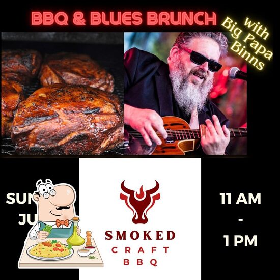 Menu at Smoked Craft BBQ, Hot Springs