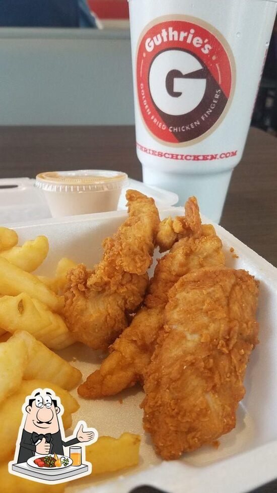 Menu at Guthrie's Chicken fast food, Memphis, 180 S Germantown Pkwy