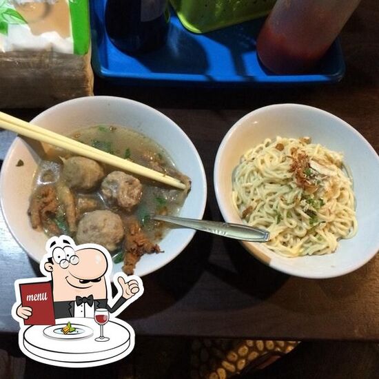 Menu at Baso Ceker Mang Abud Dago, Bandung