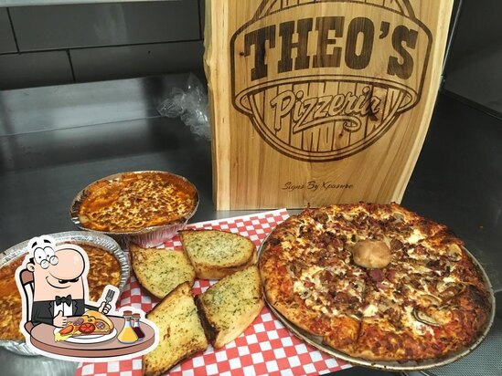 Menu at Theos Pizzeria, Marmora