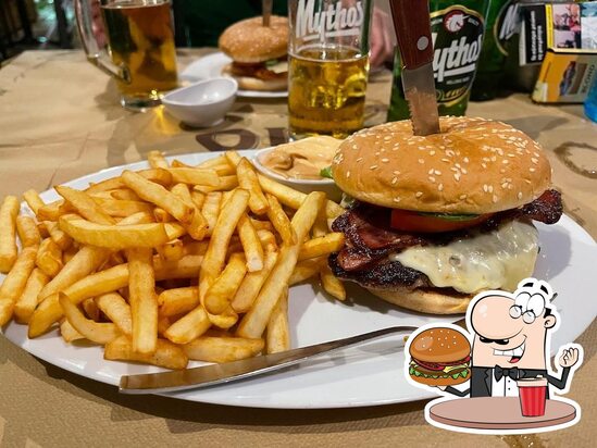 Menu at Burgers OUSIA grill house, Kos