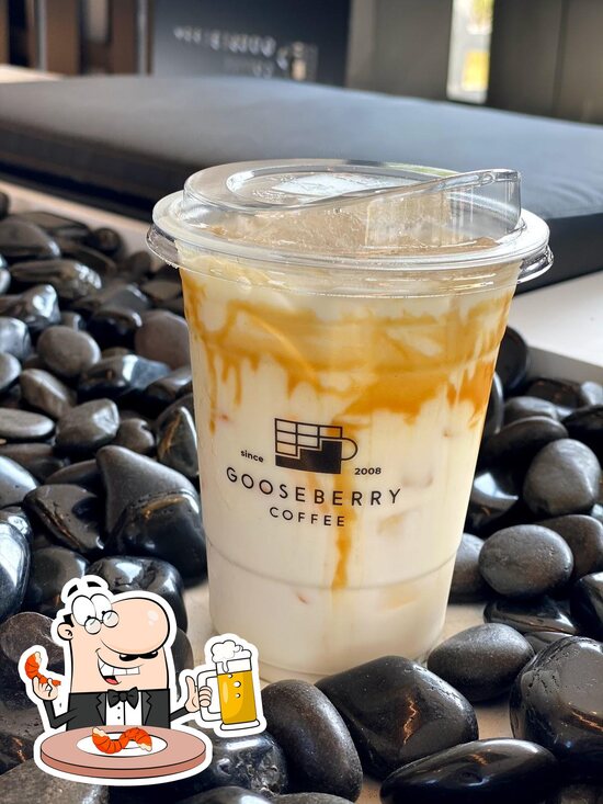 Menu at GOOSEBERRY COFFEE (BOWIN) cafe, Khao Khansong