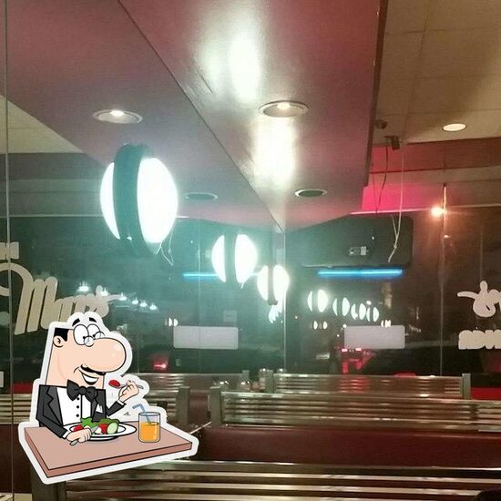 Menu at Mars Diner restaurant, Toronto