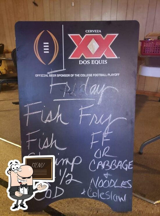Menu at St Lad's Club, Lorain