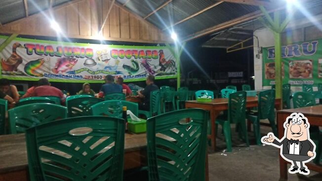 Menu at Biru Laut Cak Kempus restaurant, Dabo