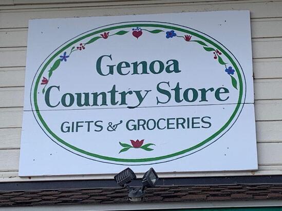 Menu at Genoa Country Store pub & bar, Genoa