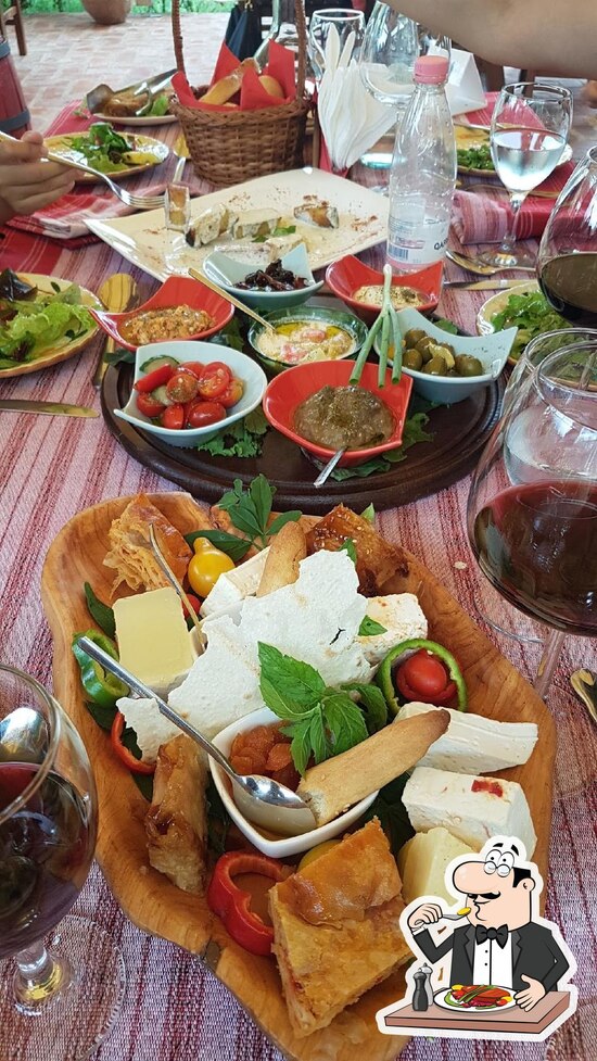 Menu at Nano Resort restaurant, Albania