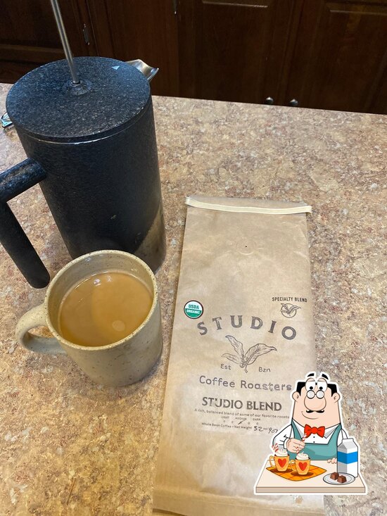 Menu at Studio Coffee Roasters, Bozeman