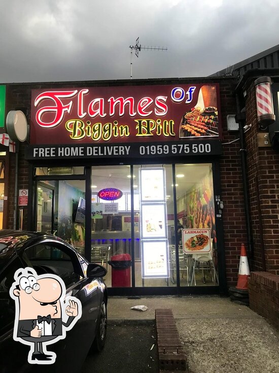 Menu at Flames Of Biggin Hill cafe, London, 160 Main Rd