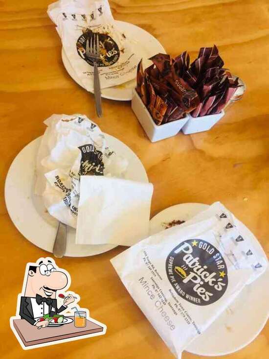 Menu at Patrick's Pies Cafe & Bakery, New Zealand
