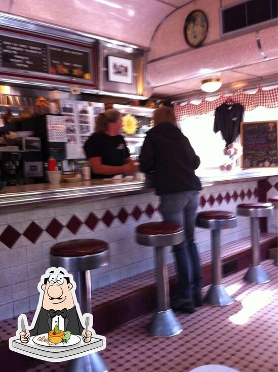 Menu at Arnold’s Wayside Diner restaurant, Lincoln