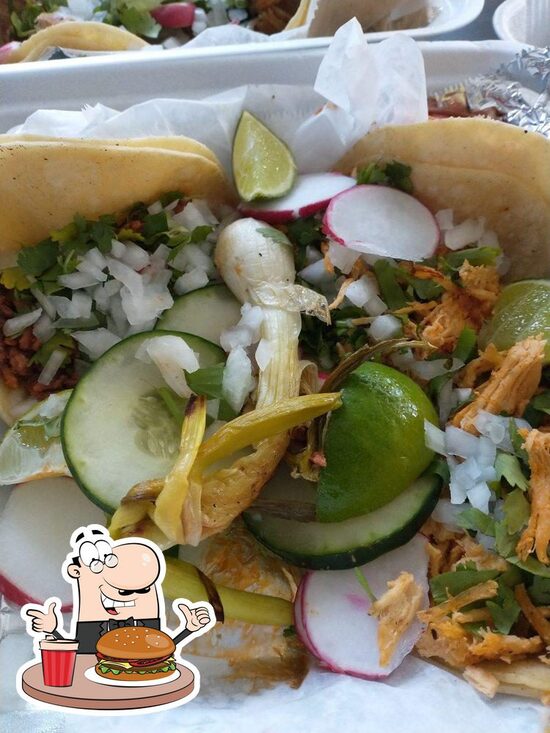 Menu at JJ BROTHERS TACOS AND MARKET, Hadley