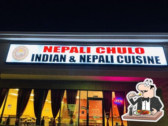Menu at Nepali Chulo restaurant, West Valley City
