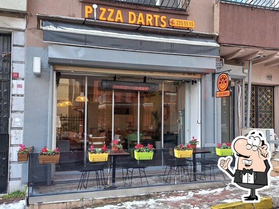Menu at Pizza Darts, Istanbul, Dr. Şevket Bey Sk. 18/a
