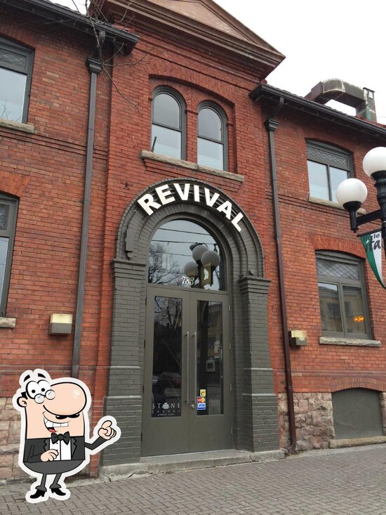 Menu at Revival Event Venue club, Toronto