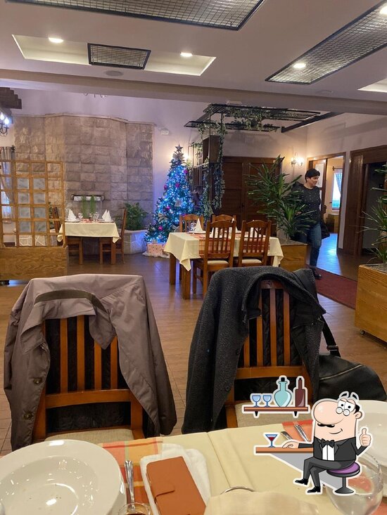 Menu at Romanca restaurant, Mostar
