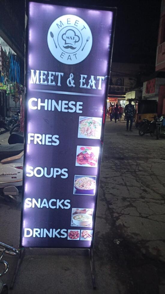 Menu at Meet And Eat, Hyderabad