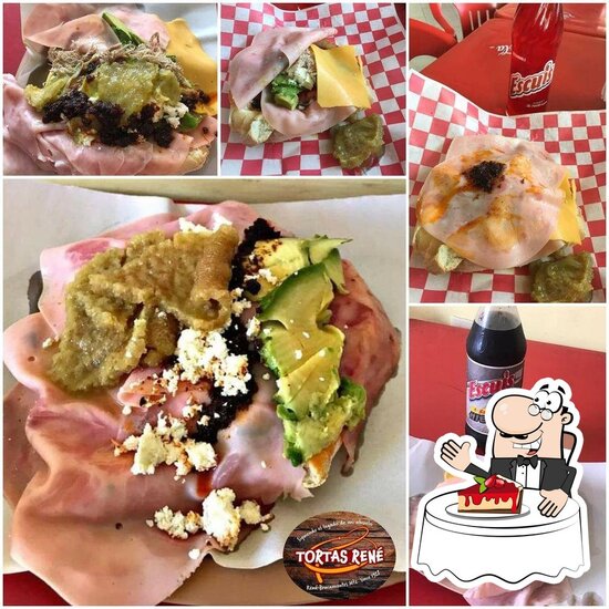 Carta del restaurante Tortas René, Tampico, Av. 1ero del Mayo #415 Zona ...