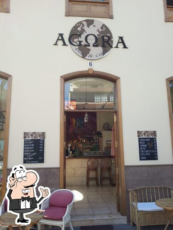 Menu at Agora Bar & Café, Puerto de la Cruz