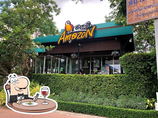 Menu at Café Amazon cafe, Muang Sam Sip, 212
