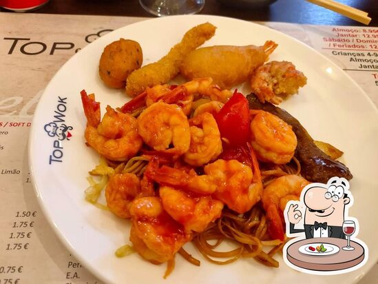 Menu em Top Wok Braga restaurante, Braga