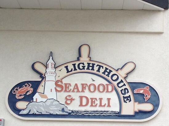 Menu at Lighthouse Seafood restaurant, New Market