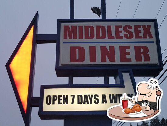 Menu at Middlesex Diner restaurant, West Middlesex