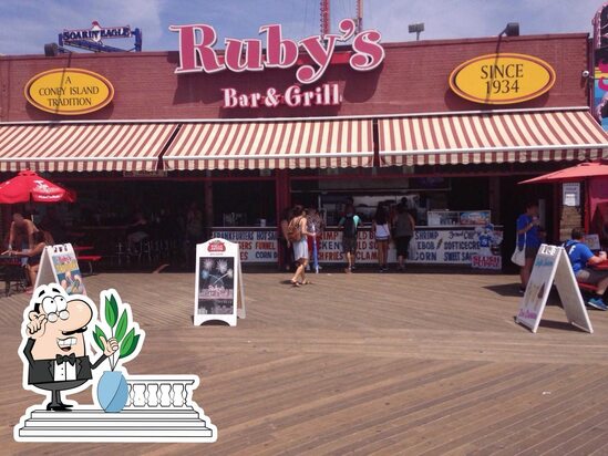 Menu at Ruby's Bar & Grill, New York City