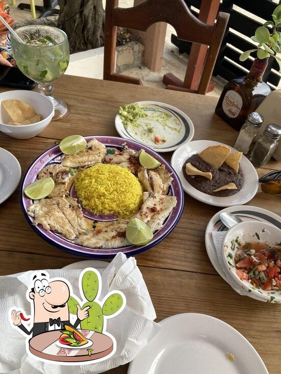 Carta del restaurante Dos Chíles, Puerto Aventuras, Centro Comercial Marina