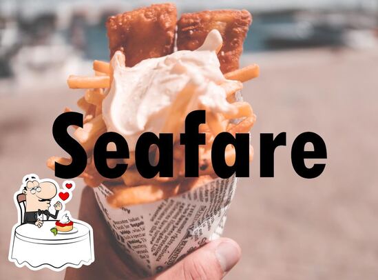 Menu at Seafare restaurant, Lynemouth