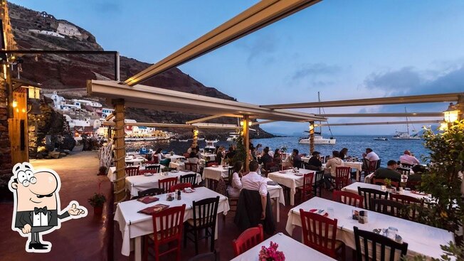 Menu at Ammoudi Fish Tavern, Oia