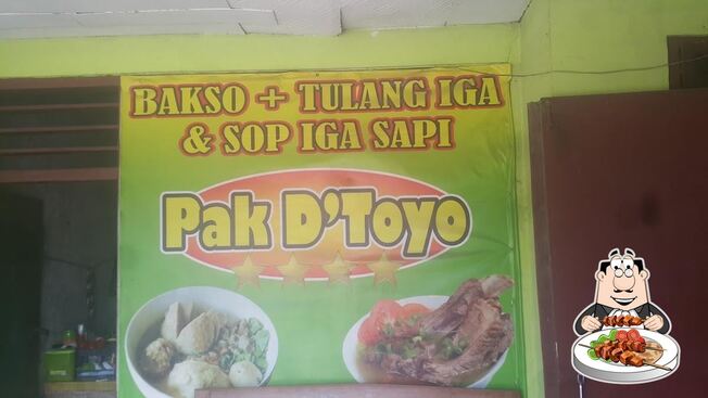 Menu at PAK DHE' TOYO SOP IGA & BAKSO SAPI restaurant, Kertasemaya