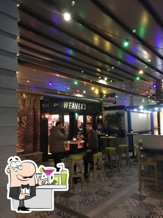 Menu at Weavers Bar & Venue, Drogheda