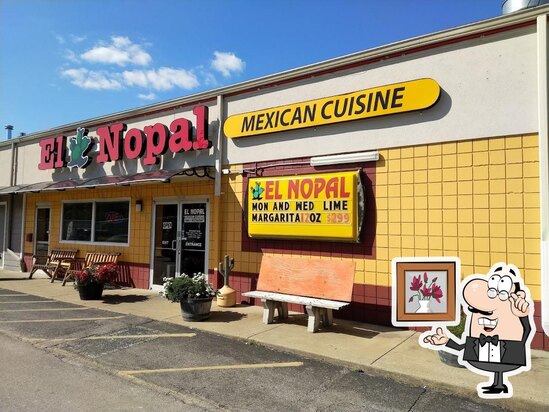 Menu at El Nopal Mexican Cuisine restaurant, Georgetown