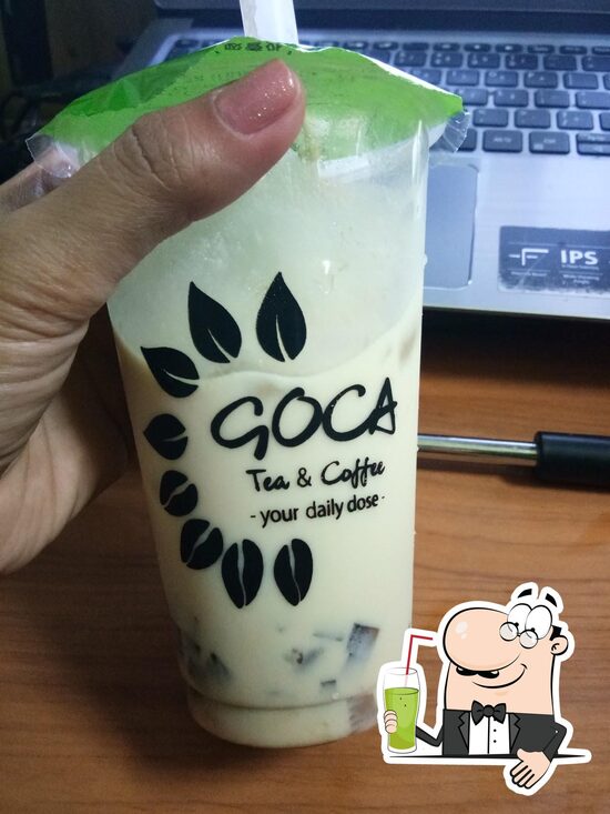 Menu at Goca Tea and Coffee cafe, Cainta