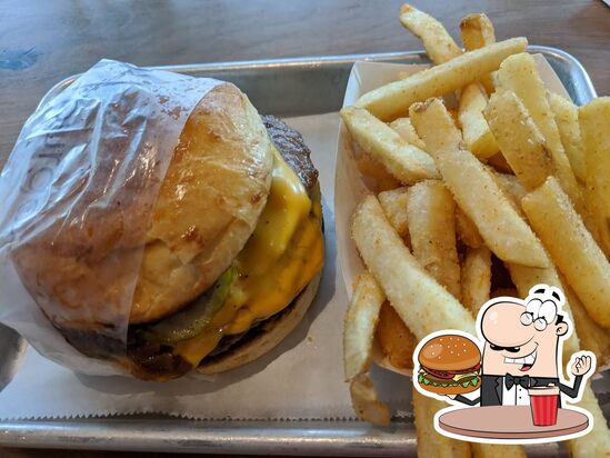 Menu at B Squared Burger restaurant, Omaha