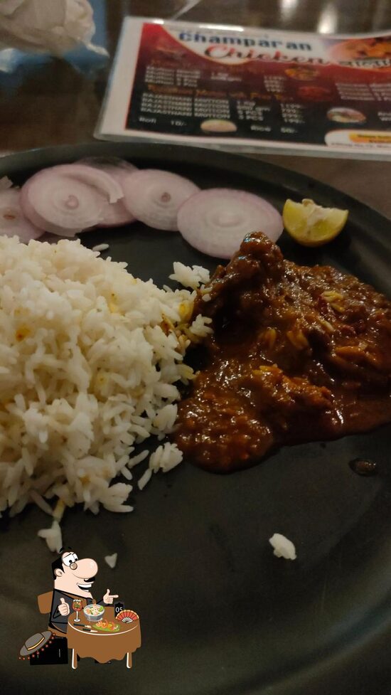 Menu at Champaran Chicken Wala, Bhilai