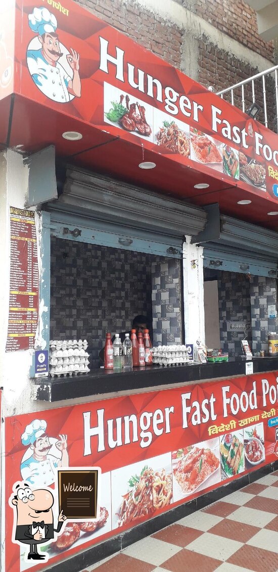 Menu at Hungar fast food point, Patna, Road Number 6