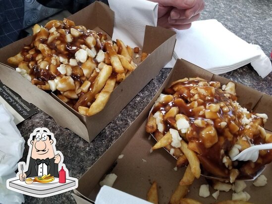 Menu at Turcotte's Chipstand restaurant, Mattawa