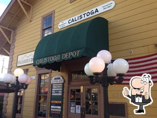 Menu at Calistoga Depot pub & bar, Calistoga