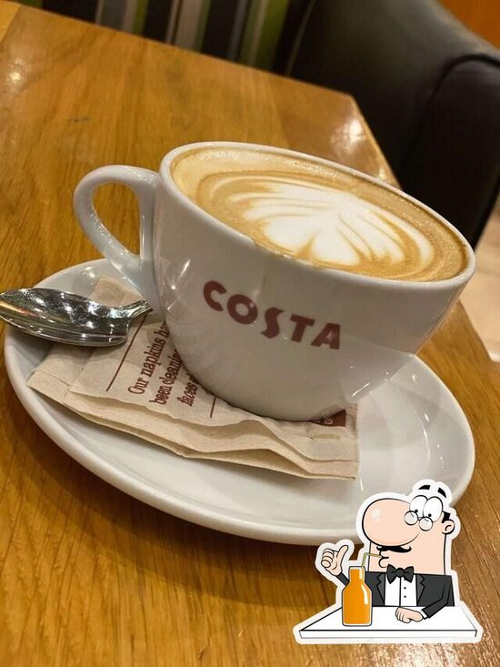 Menu at Costa Coffee cafe, Dubai, IBN Battuta Mall