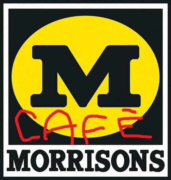 Menu at Morrisons Cafe, Exeter, W-Bound